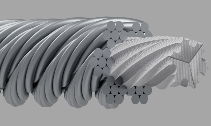 DOUBLE LAY STEEL WIRE ROPE STS 043 | Stalkanat